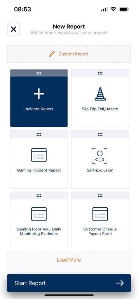 How to create an incident report (App)